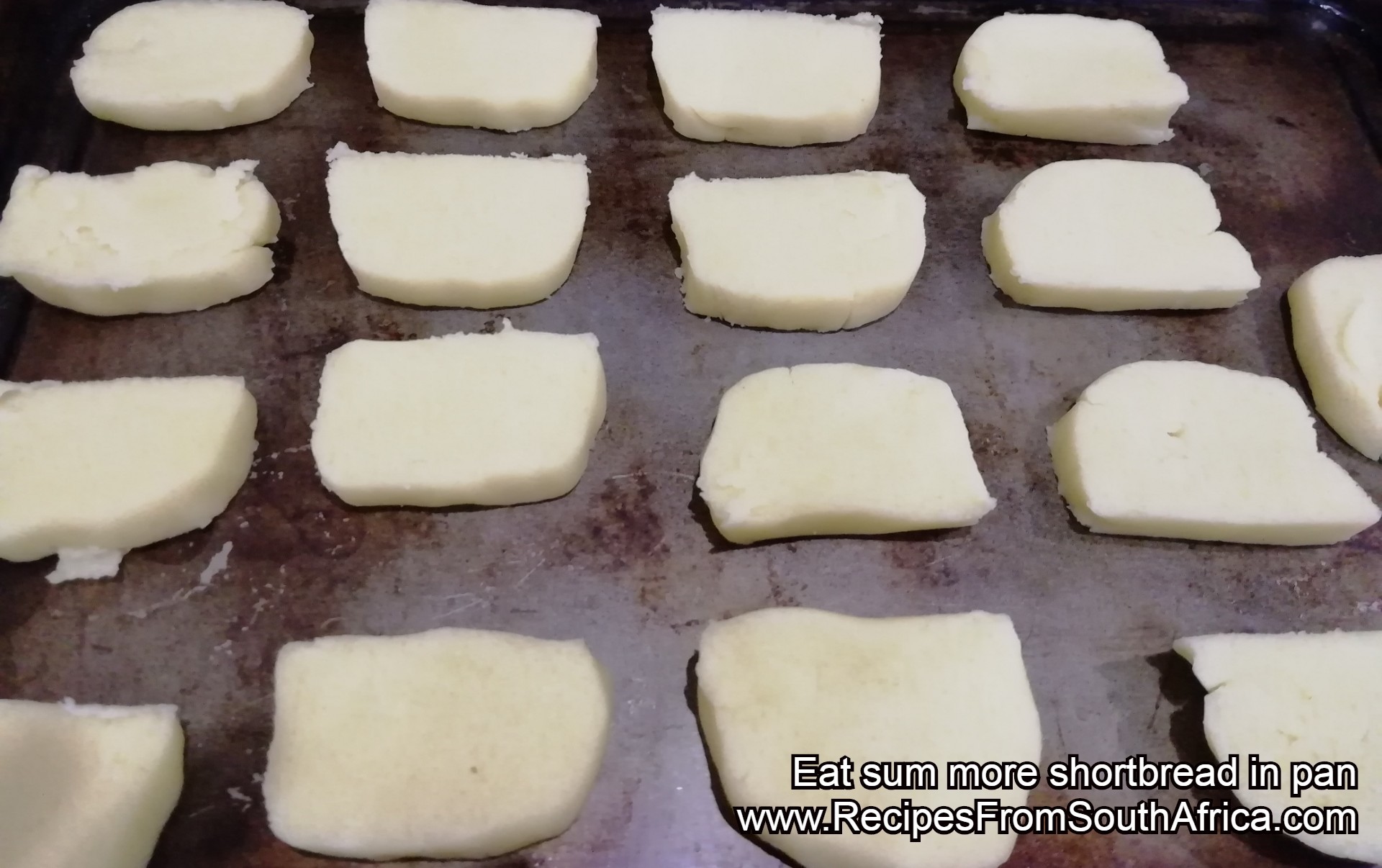 Eat Sum More Shortbread recipe – Recipes from South Africa